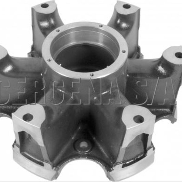 Cubo Roda Raiado Carreta - Guerra / Aro 22 / 5 Furos